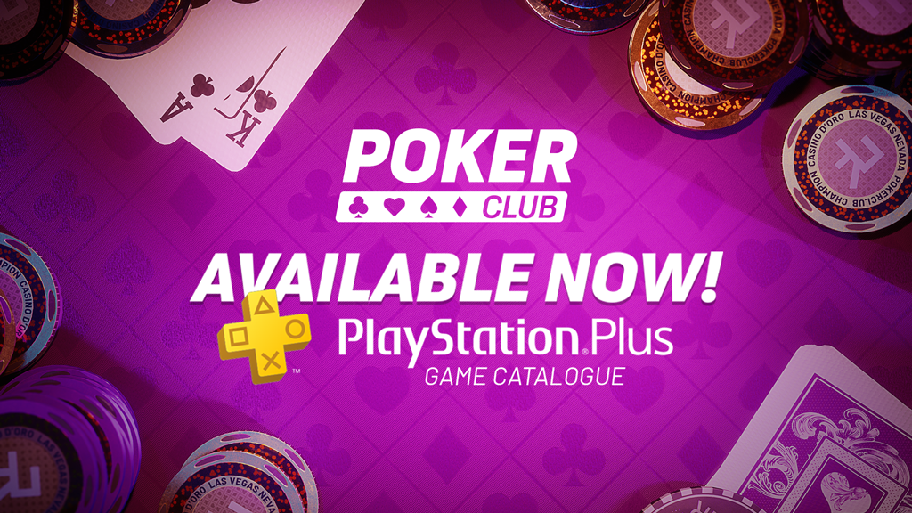 Poker Club now on PlayStation Plus - Poker Club